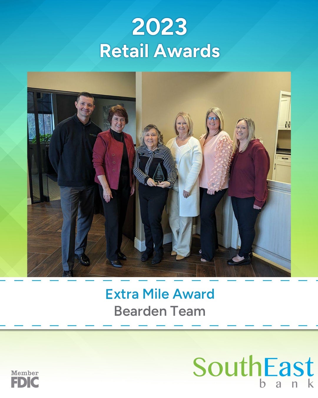 SouthEast Bank Announces 2023 Retail Award Winners - SouthEast Bank